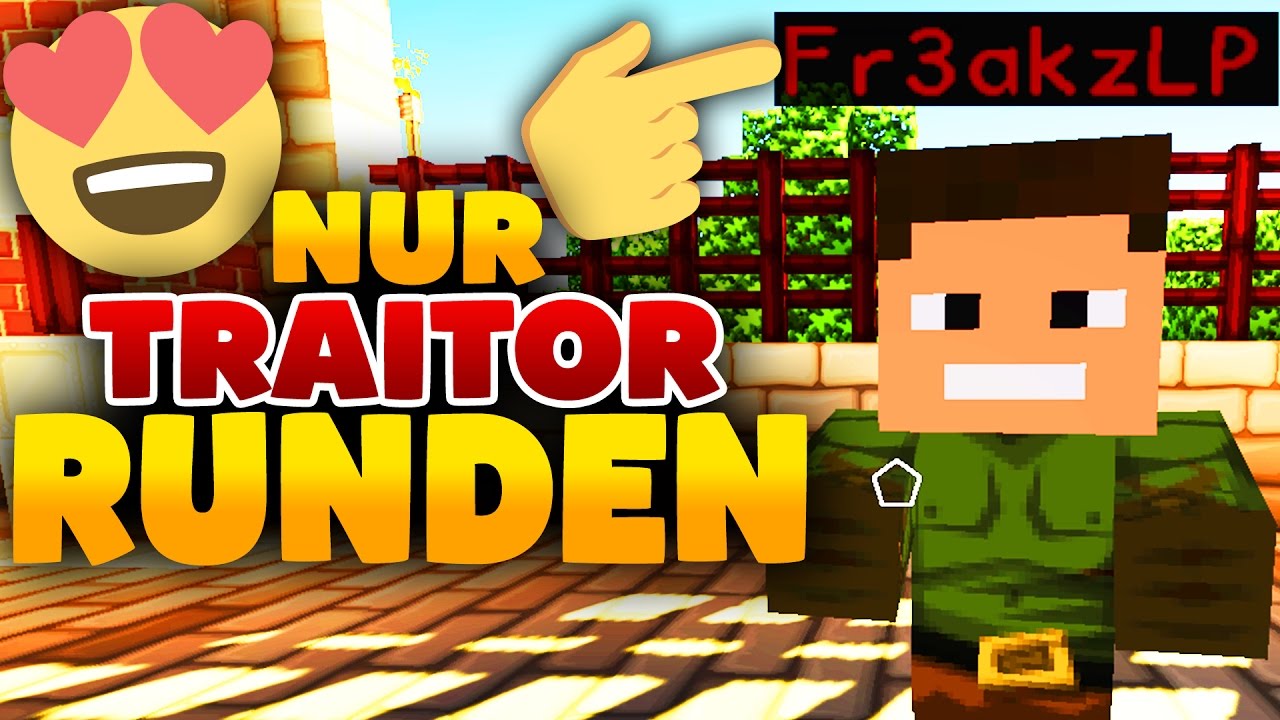 ONLY TRAITOR RUNDEN in TTT - YouTube
