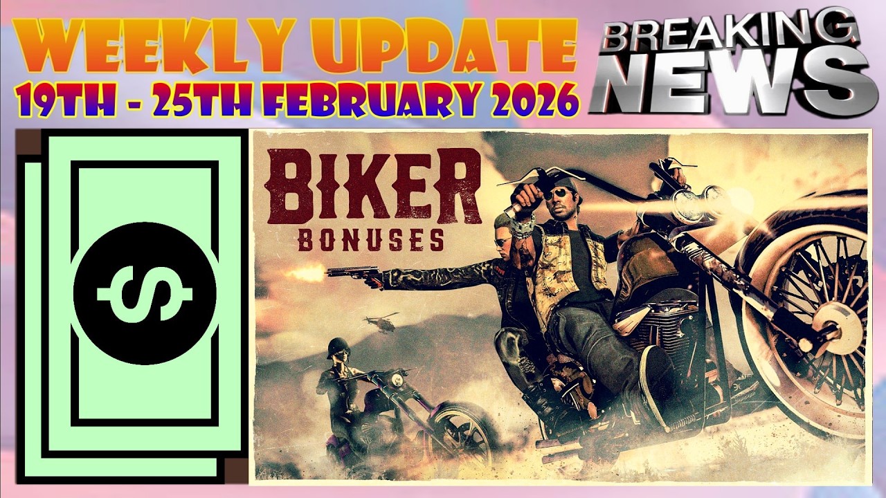 🧻 Weekly Update GTA 5 Online • 19th - 25th February 2026 🚳 Biker ...
