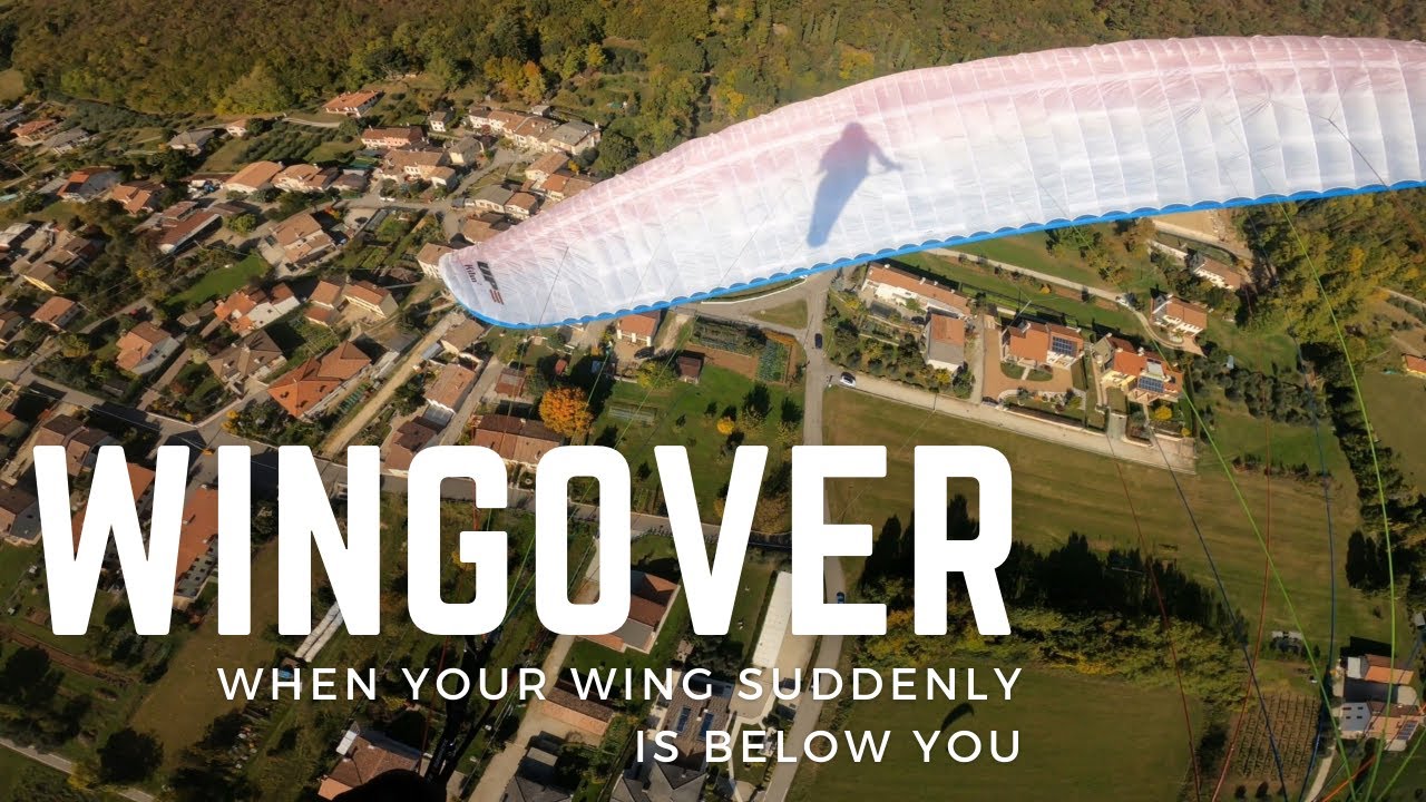 Gleitschirmfliegen | Wingover | When your wing suddenly is below you - YouTube
