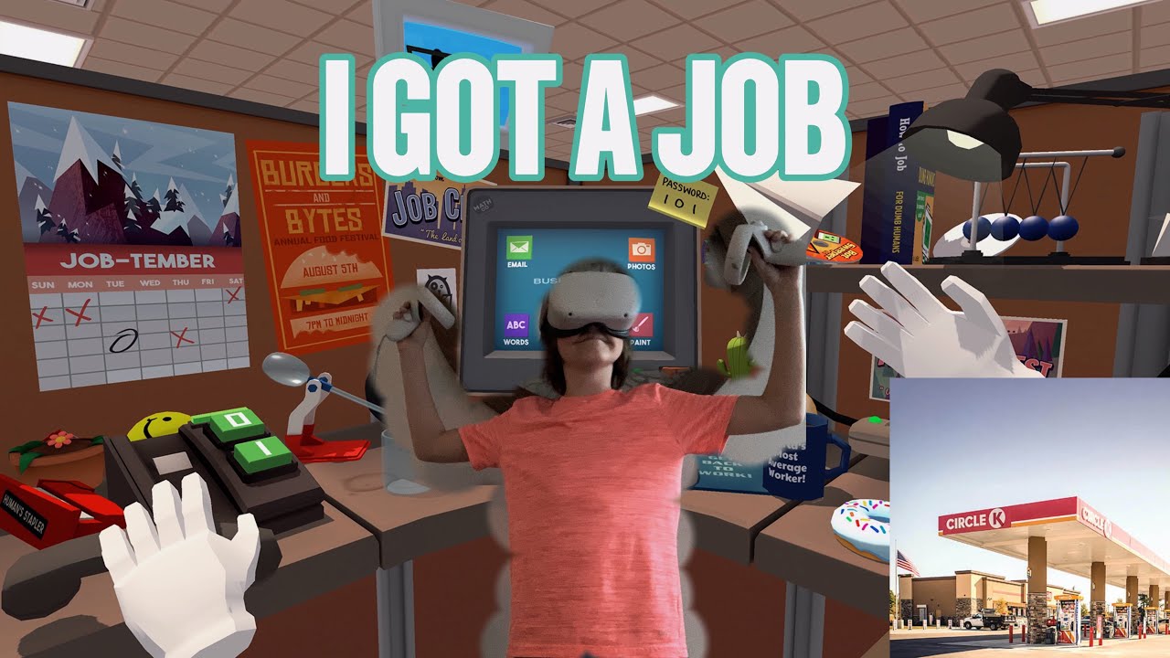 I FINALLY GOT A JOB (Job Simulator VR) - YouTube