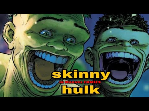 রোগা পাতলা HULK | Skinny And weak Hulk | Marvel Comics Story 🥲 - YouTube