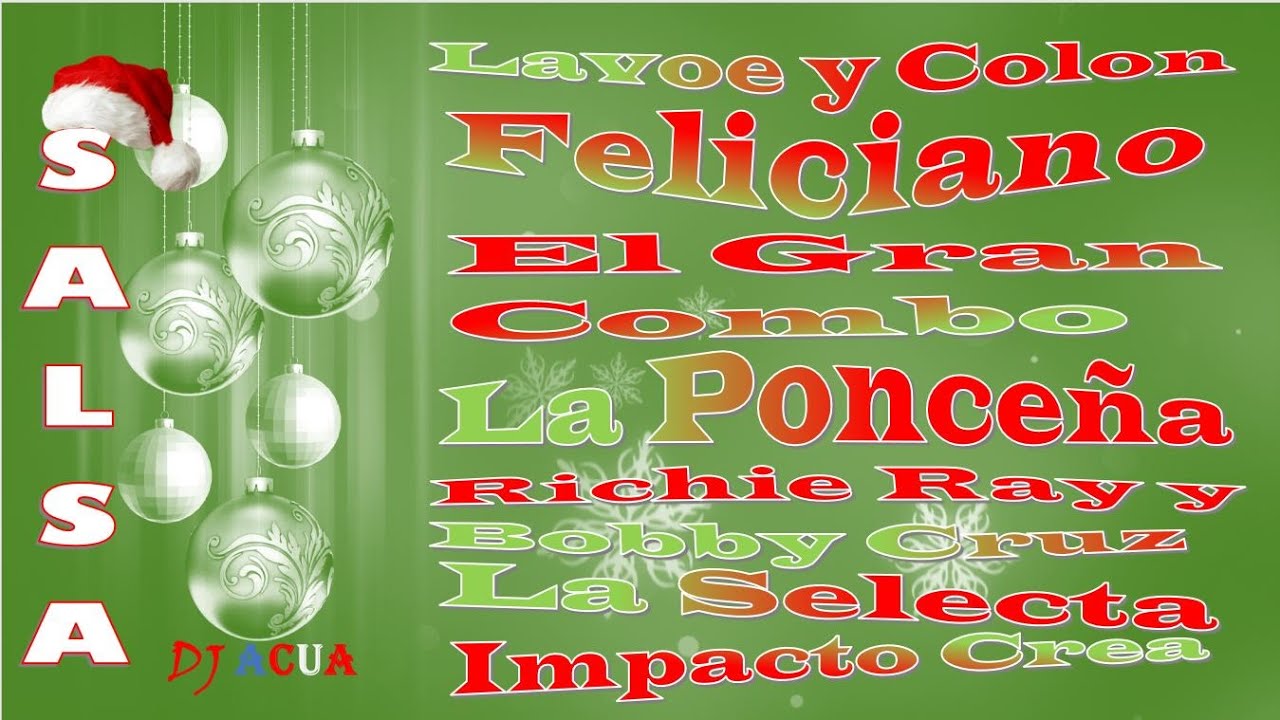 Merry Christmas | Diciembre | Salsa Mix | Salsa Navideña | Exitos ...