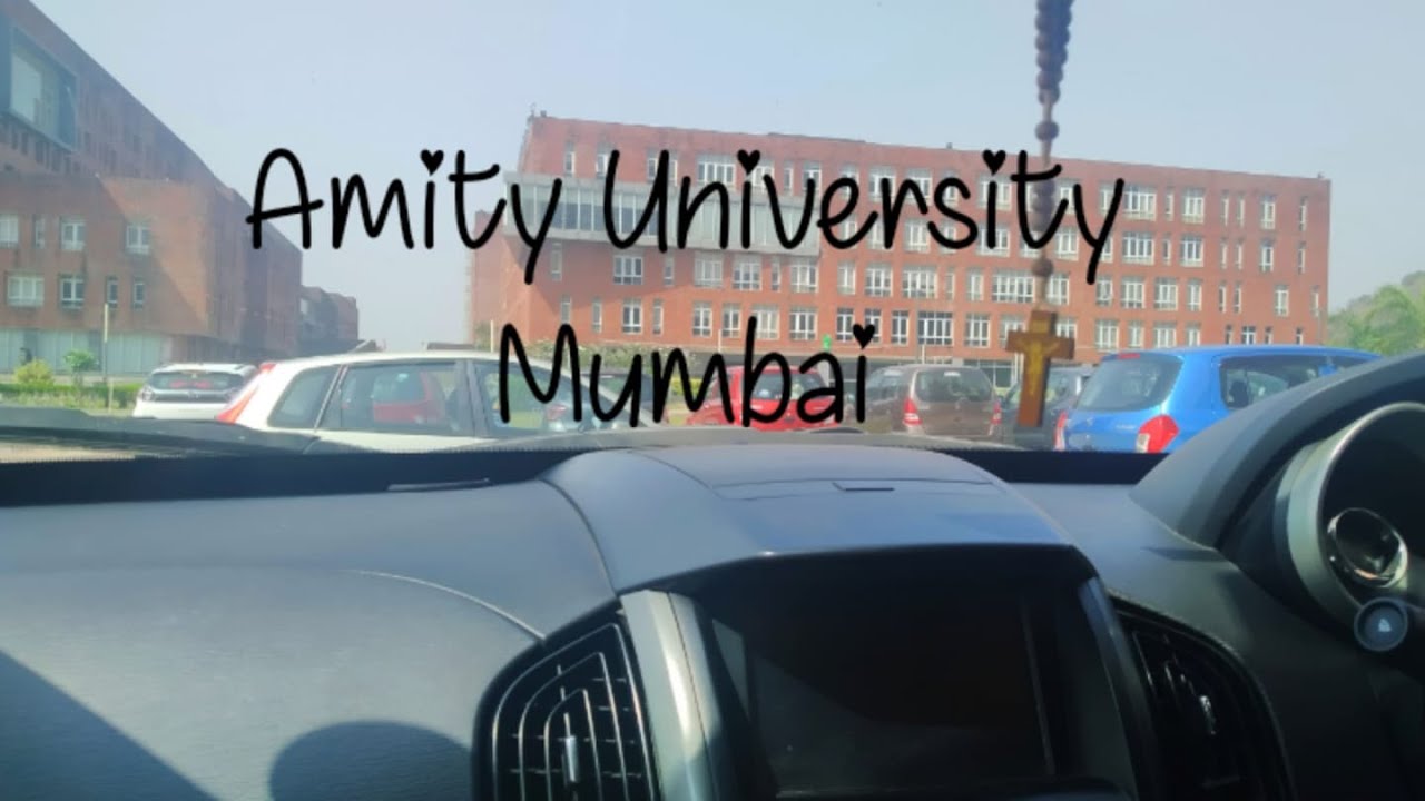 Amity University Mumbai campus tour !! - YouTube