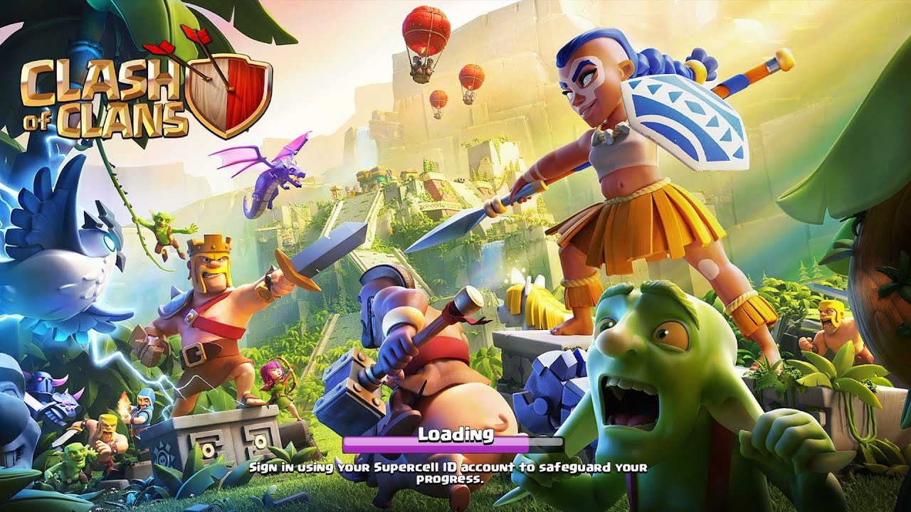 COC || Fight in the night village - YouTube