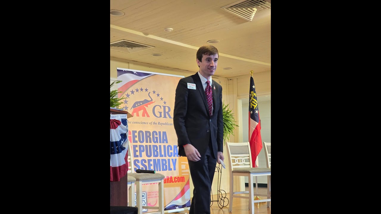 Alex Johnson on all things Georgia State GOP convention - YouTube
