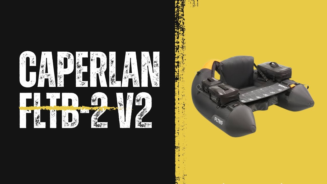 Decathlon Caperlan FLTB-5 V2 Belly Boat ile LRF Avı - YouTube