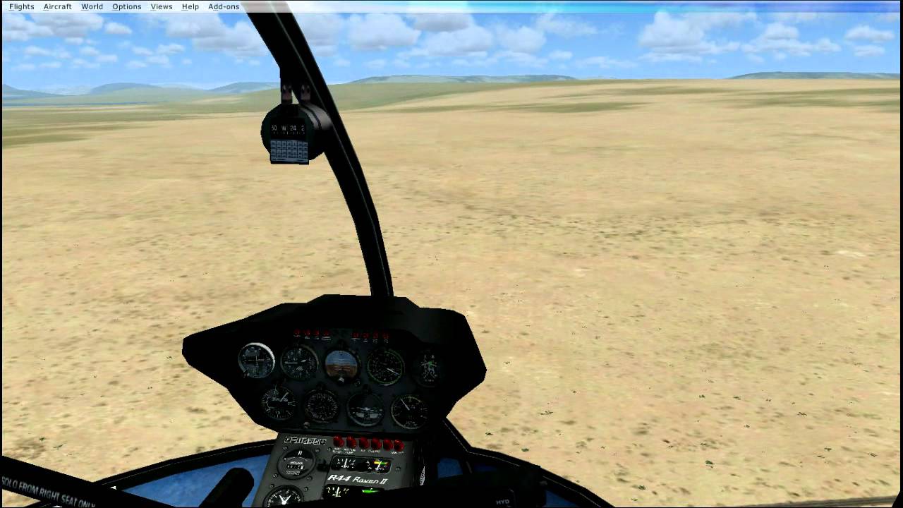 Auto Rotação R44 - FSX - YouTube