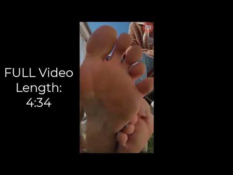 Gigi Puerto Rican Big Soles Upclose In Your Face On Porch (28) [PREVIEW]
