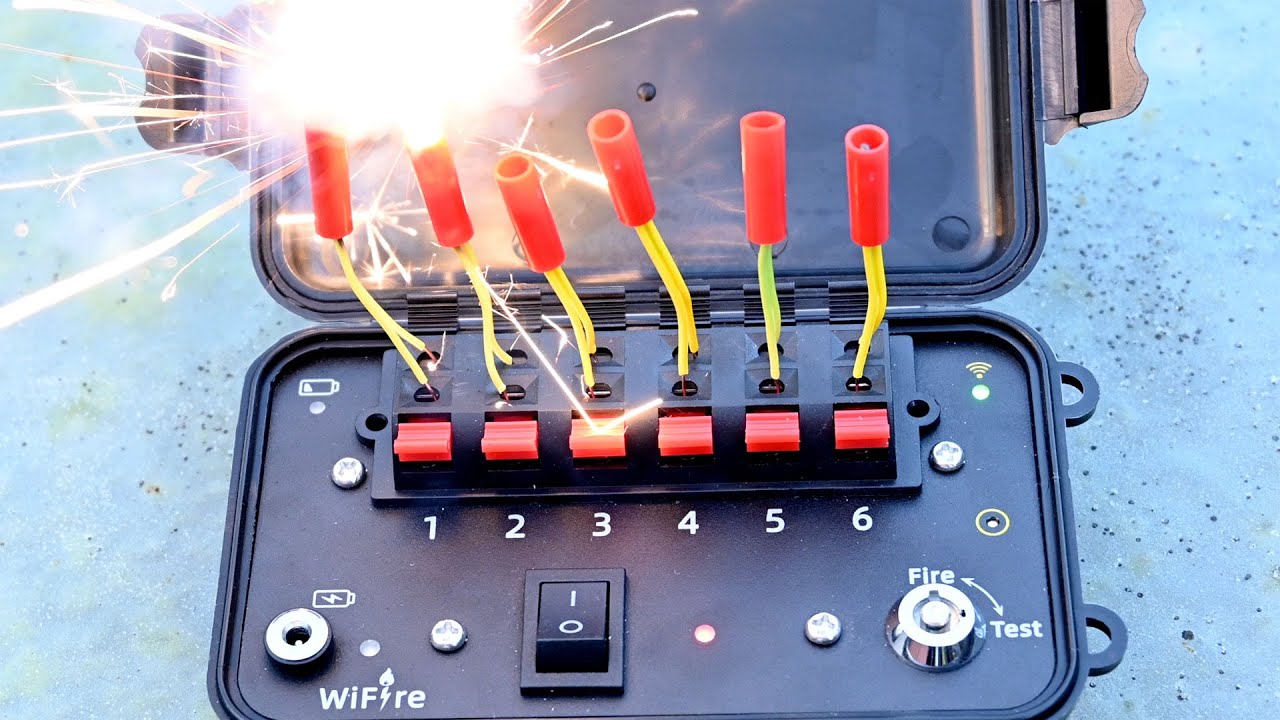 WF06 Fireworks Firing System - Happiness - First look - YouTube