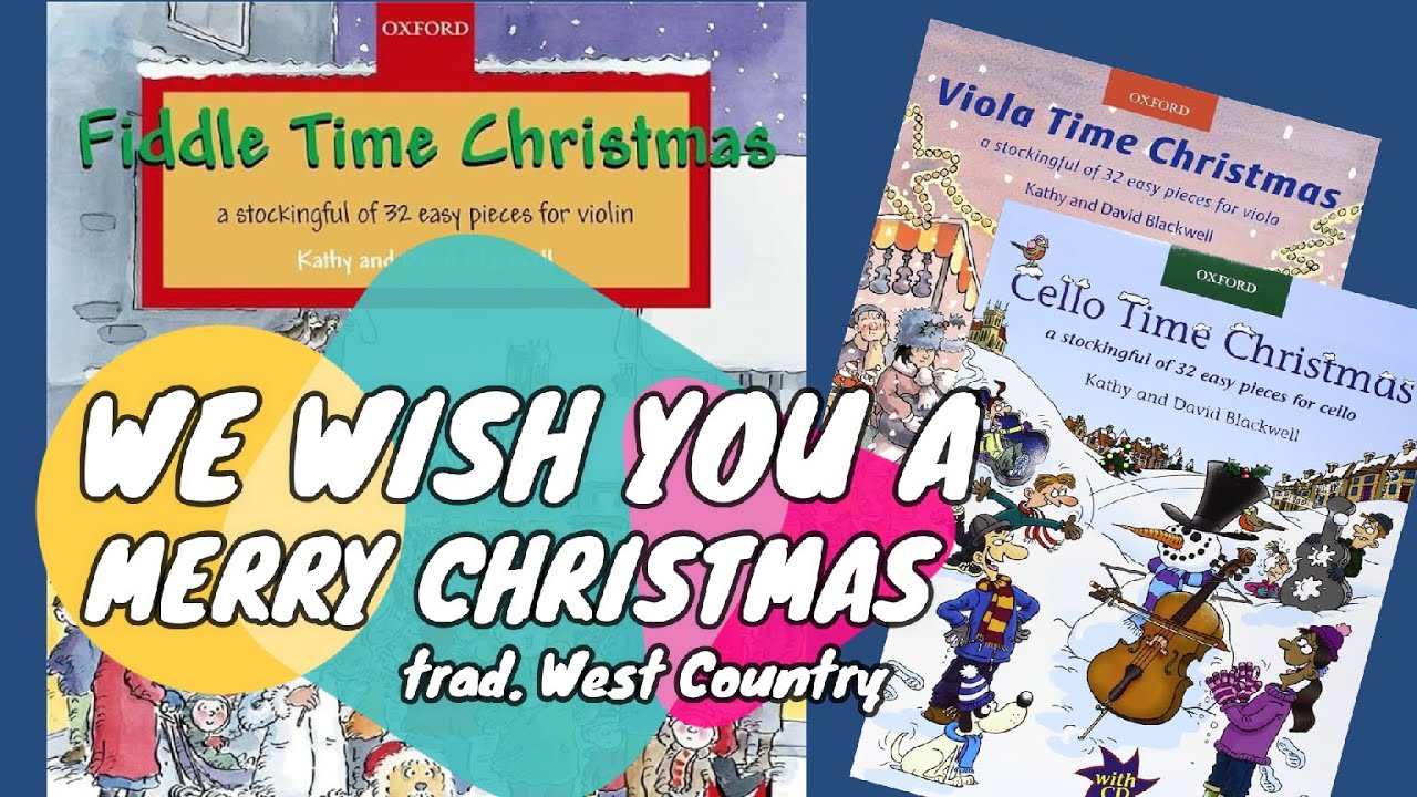 We Wish You a Merry Christmas | Fiddle Time Christmas | Viola Time ...