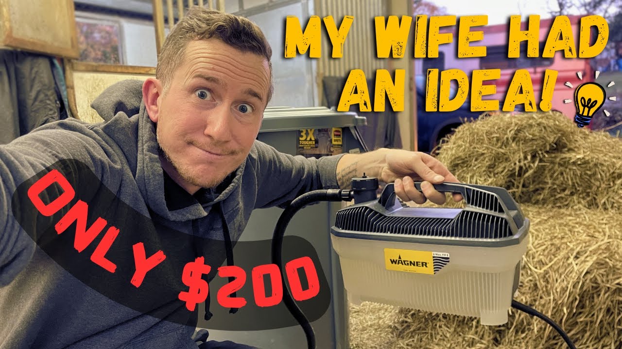 Let's build a HAY STEAMER for the horses! - YouTube