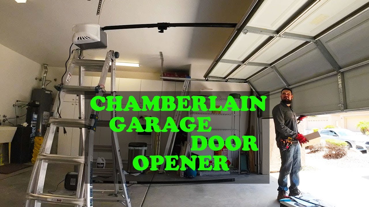Replacing a Garage Door Opener | Chamberlain - YouTube