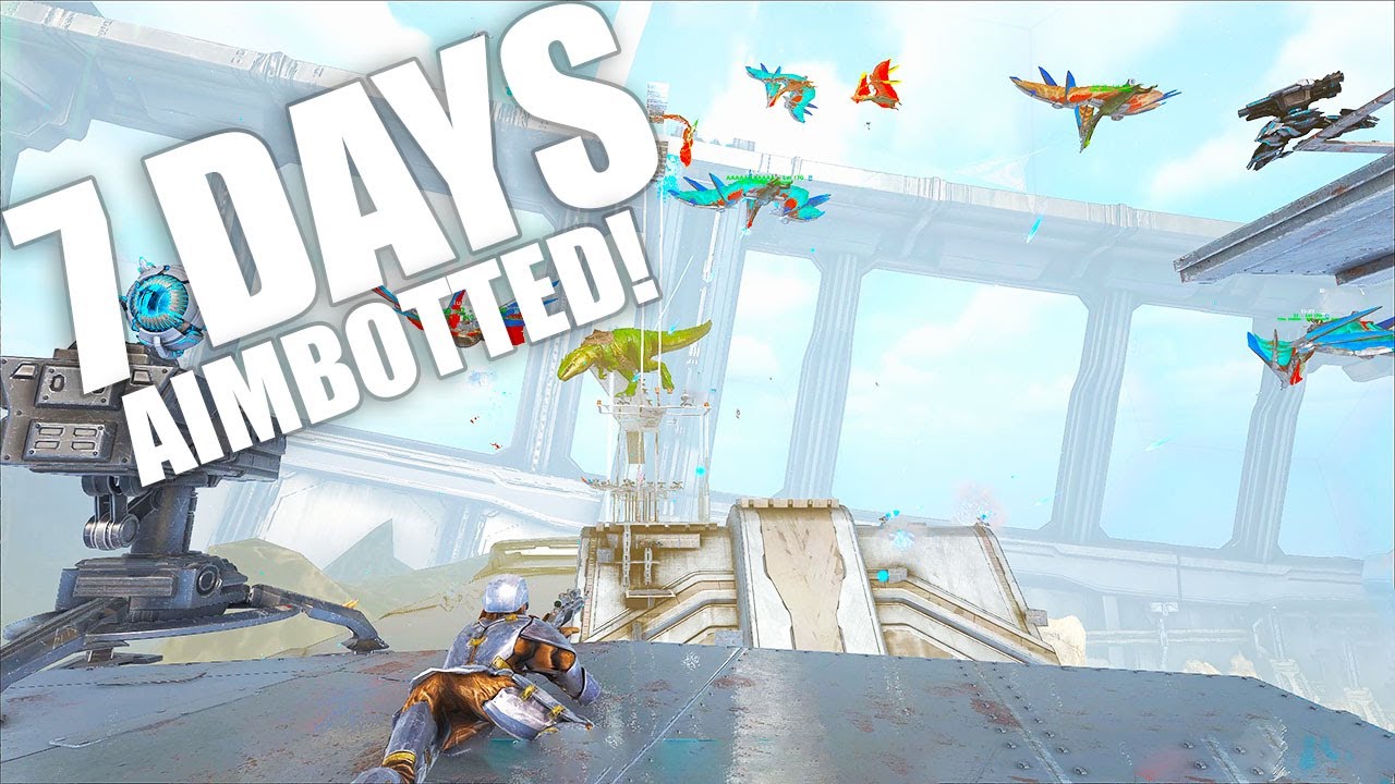 They Come To Aimbot Us For 7 Days Straight Part 1 | Ark Official Pvp ...