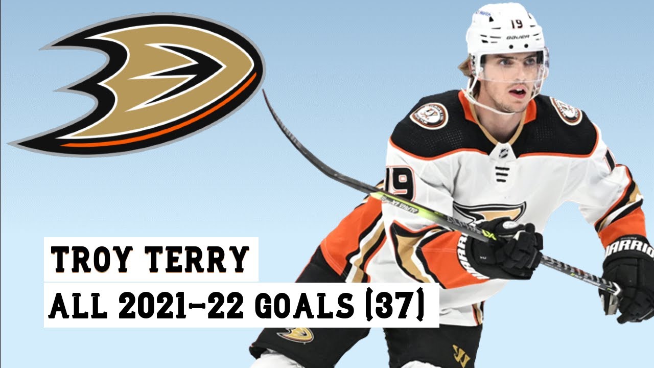 Troy Terry (#19) All 37 Goals of the 2021-22 NHL Season - YouTube