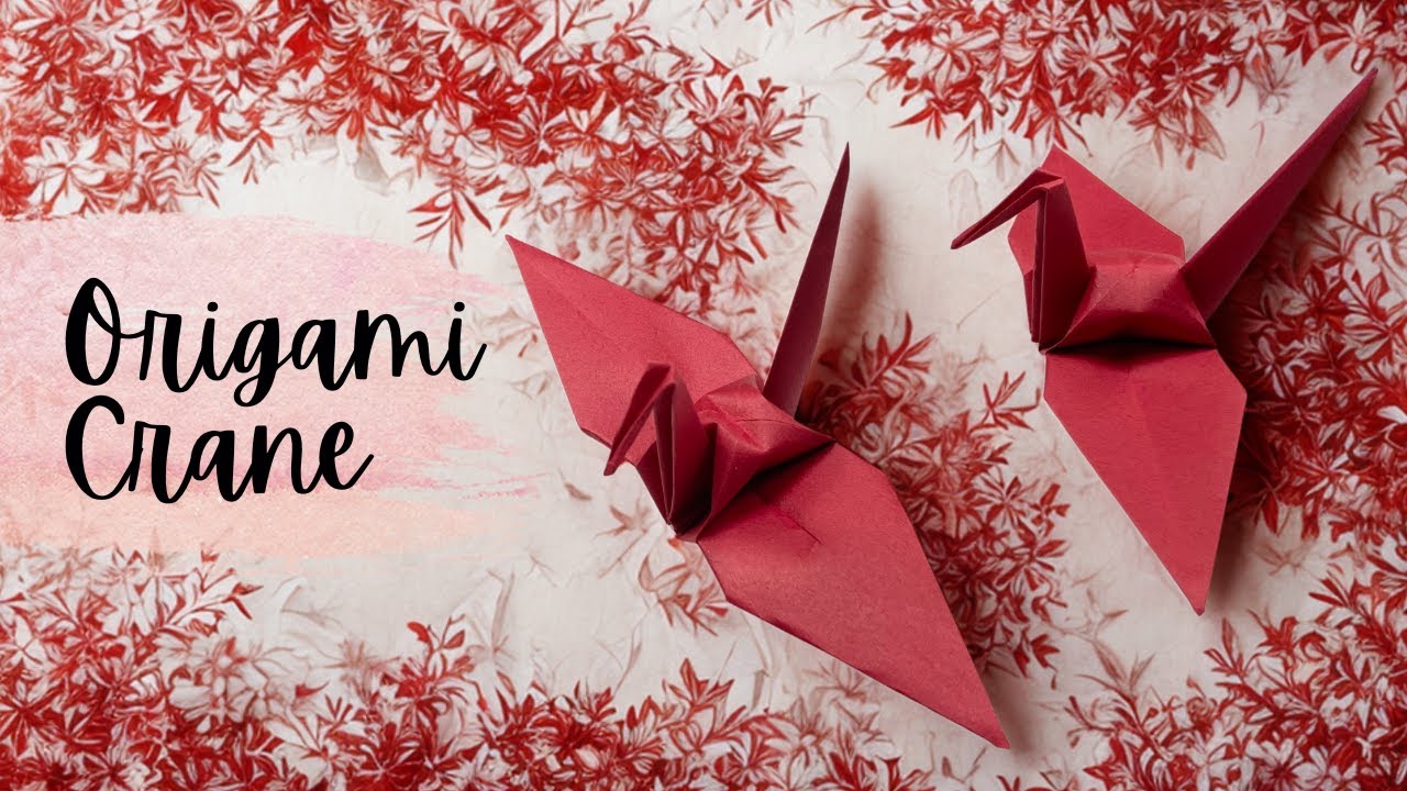 How to Fold a Paper Crane - YouTube