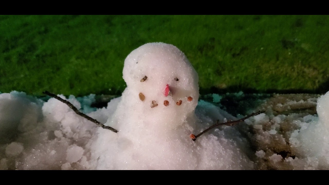 The day it snowed - YouTube