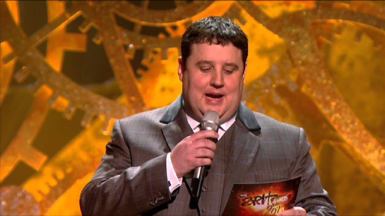 Peter Kay makes a joke | BRIT Awards 2010 - YouTube