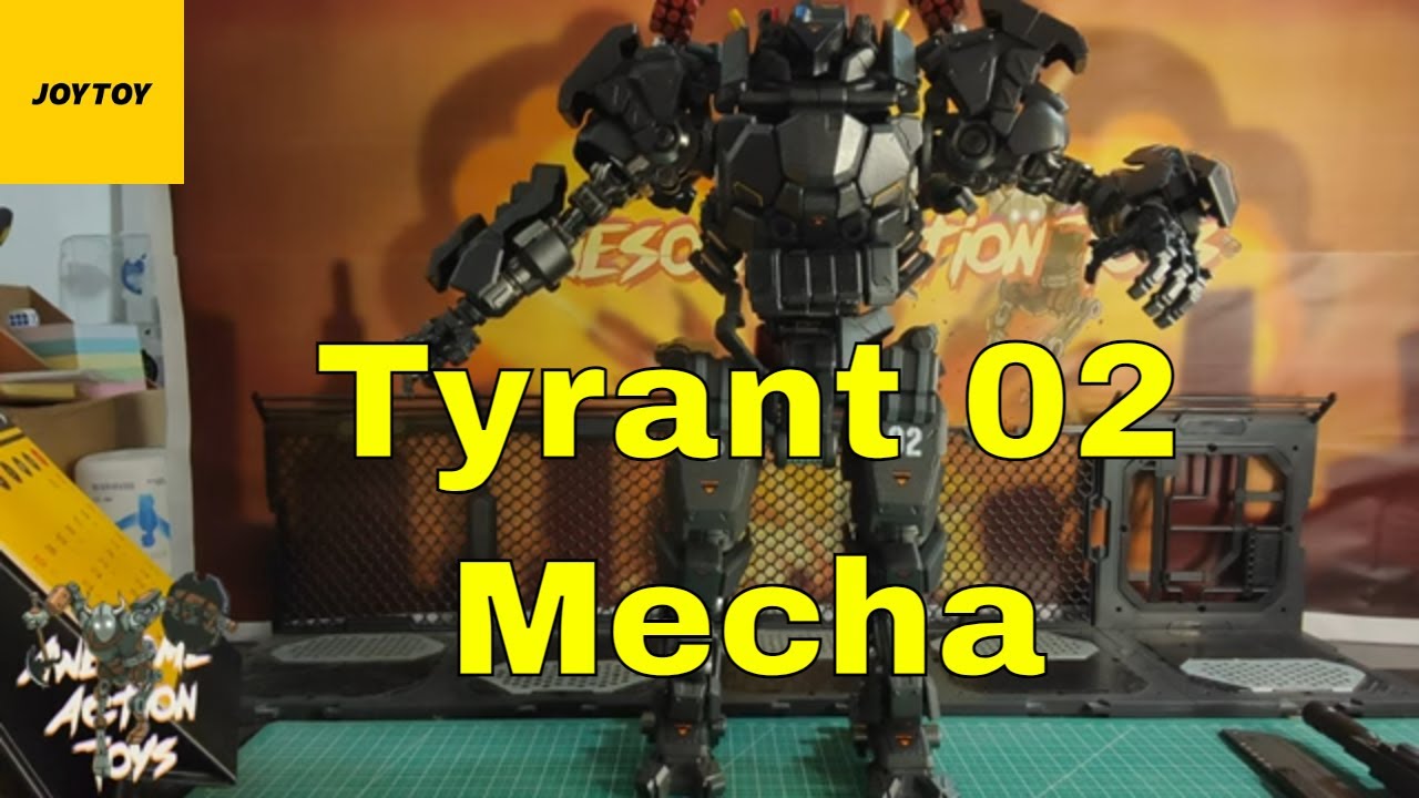 JoyToy Tyrant 02 Mecha. A huge metal framed 1:18 scale action figure ...