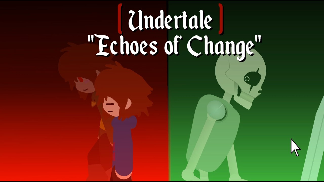 Undertale: "Echoes of Change" (Part 1) #animation #undertale #fanmade ...