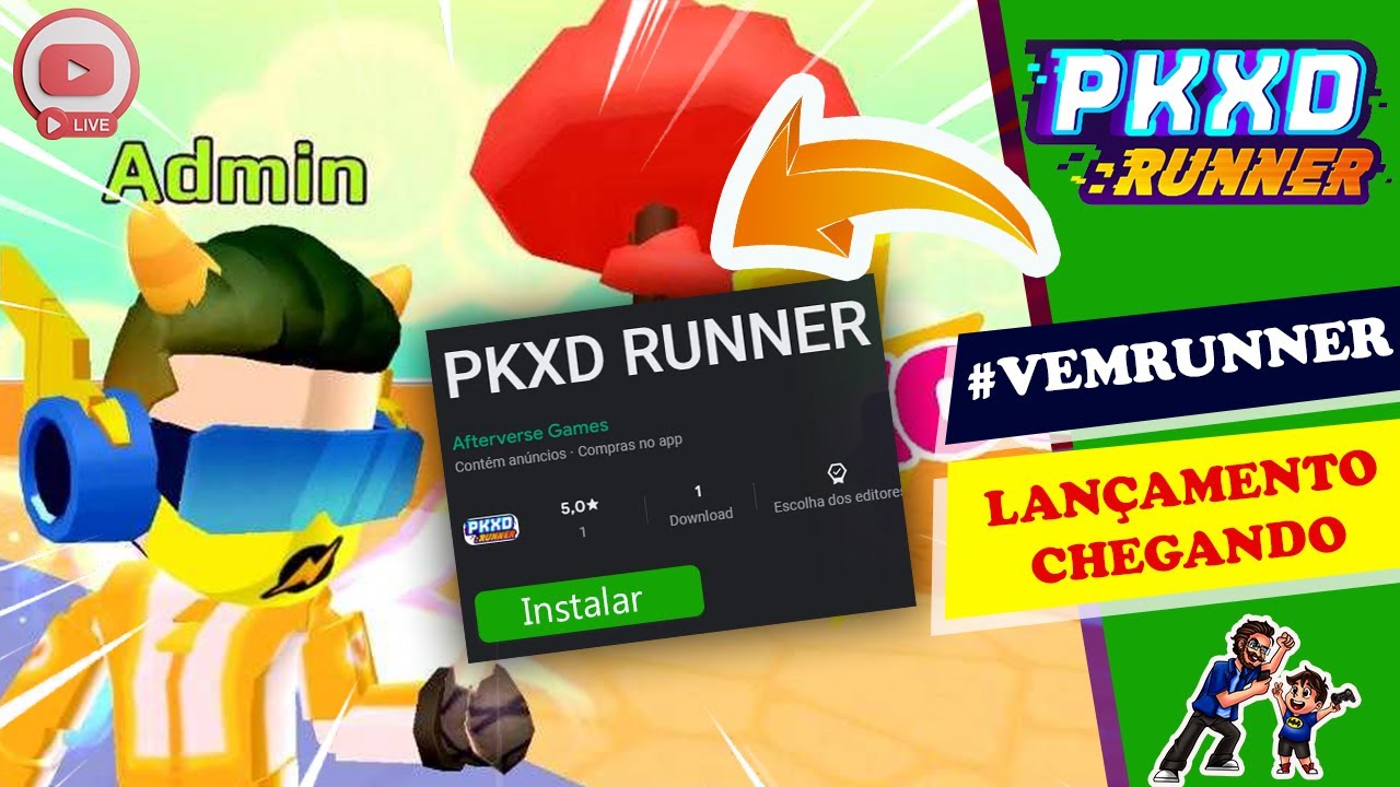 PLANTÃO! PKXD RUNNER LANÇAMENTO CHEGANDO AGORA COM ARMADURA GRÁTIS AO ...