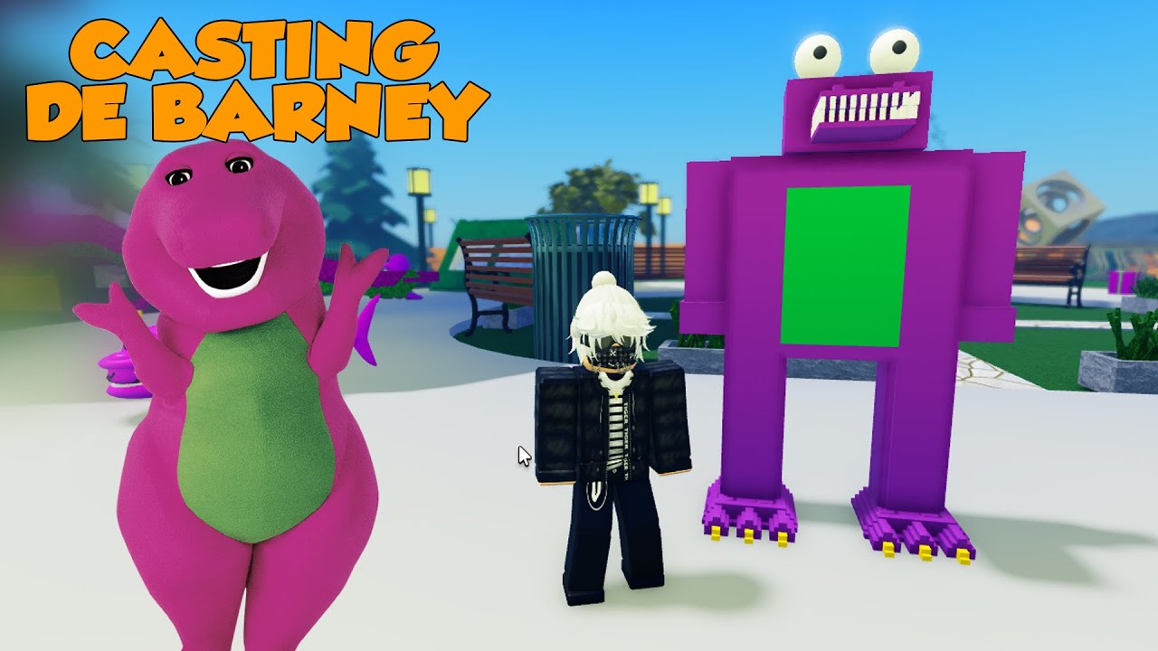 CASTING DE BARNEY (ROBLOX) - YouTube
