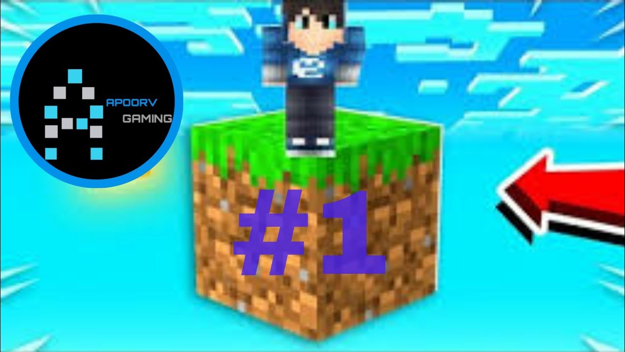 Let's have some fun! Minecraft one block #1 - YouTube