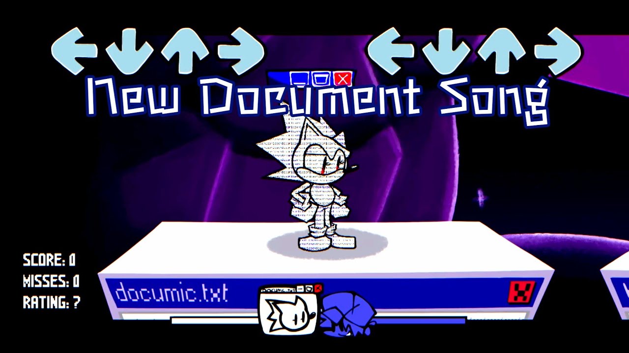 New Document Song. Friday night funkin vs Documic 2.0 [FNF MOD] - YouTube