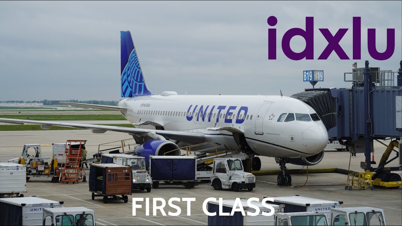 United Airlines - First Class | Airbus A320-232 | Newark (EWR) Chicago ...