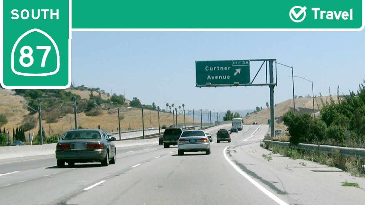 Cailfornia State Route 87 (South) - YouTube