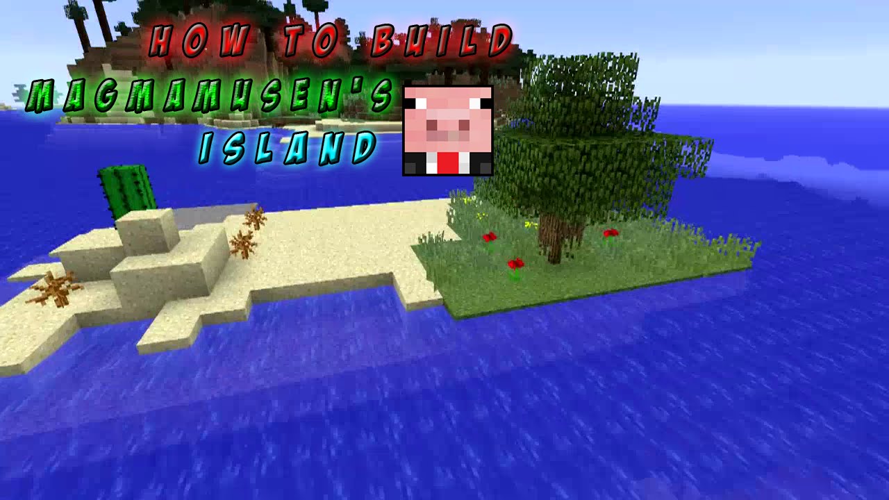 How to build MagamMusen's Island - Minecraft - YouTube