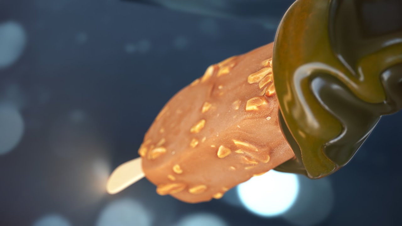 Houdini Chocolate & Caramel Ice Cream (Houdini, Redshift & Nuke) - YouTube