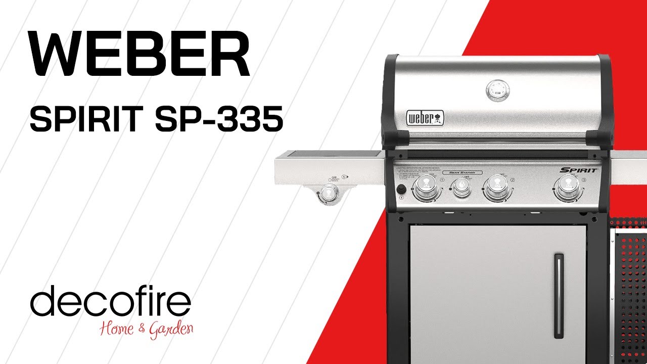 🥩 Grill gazowy Weber Spirit SP-335 I DECOFIRE - YouTube