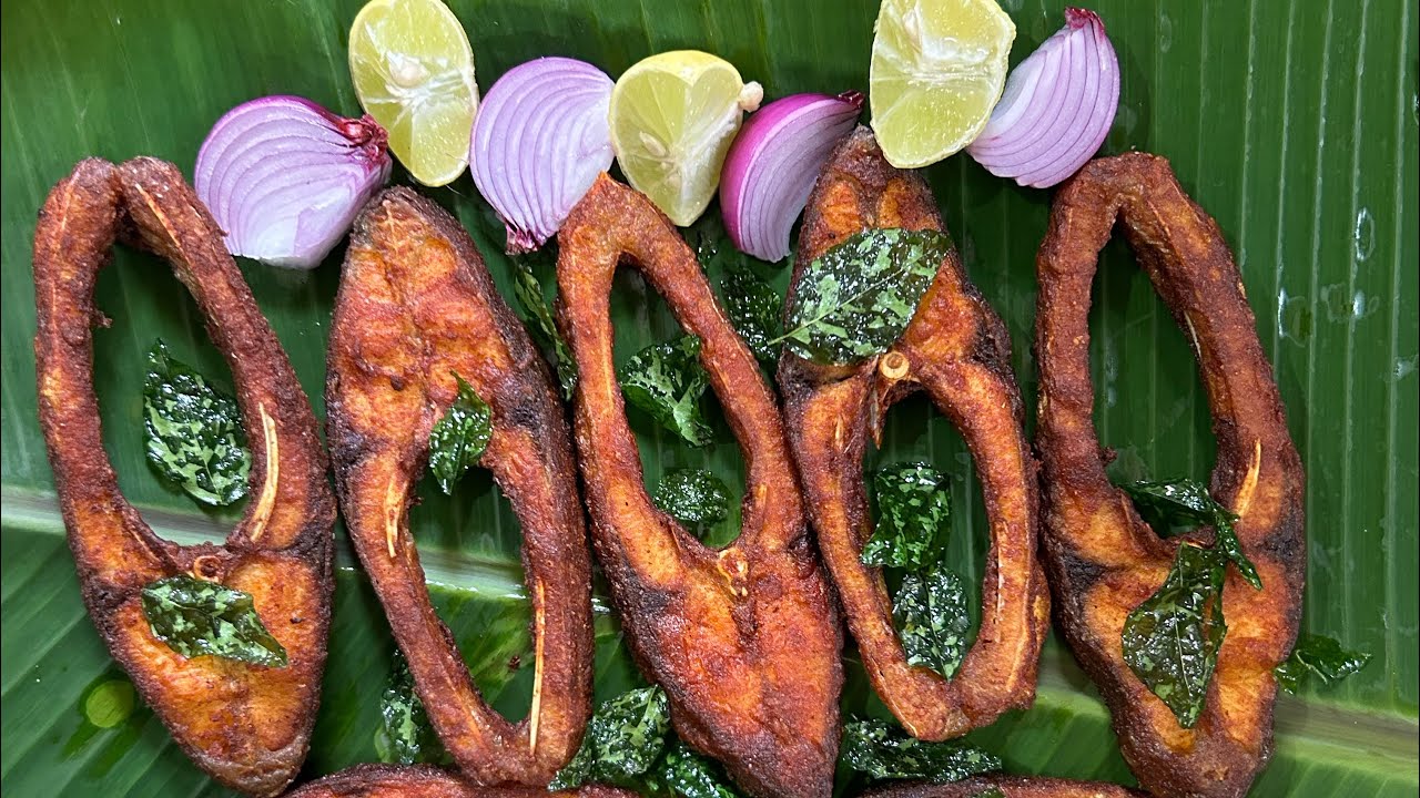 பாறை மீன் வறுவல் | Easy Paarai Fish Fry recipe in Tamil - YouTube