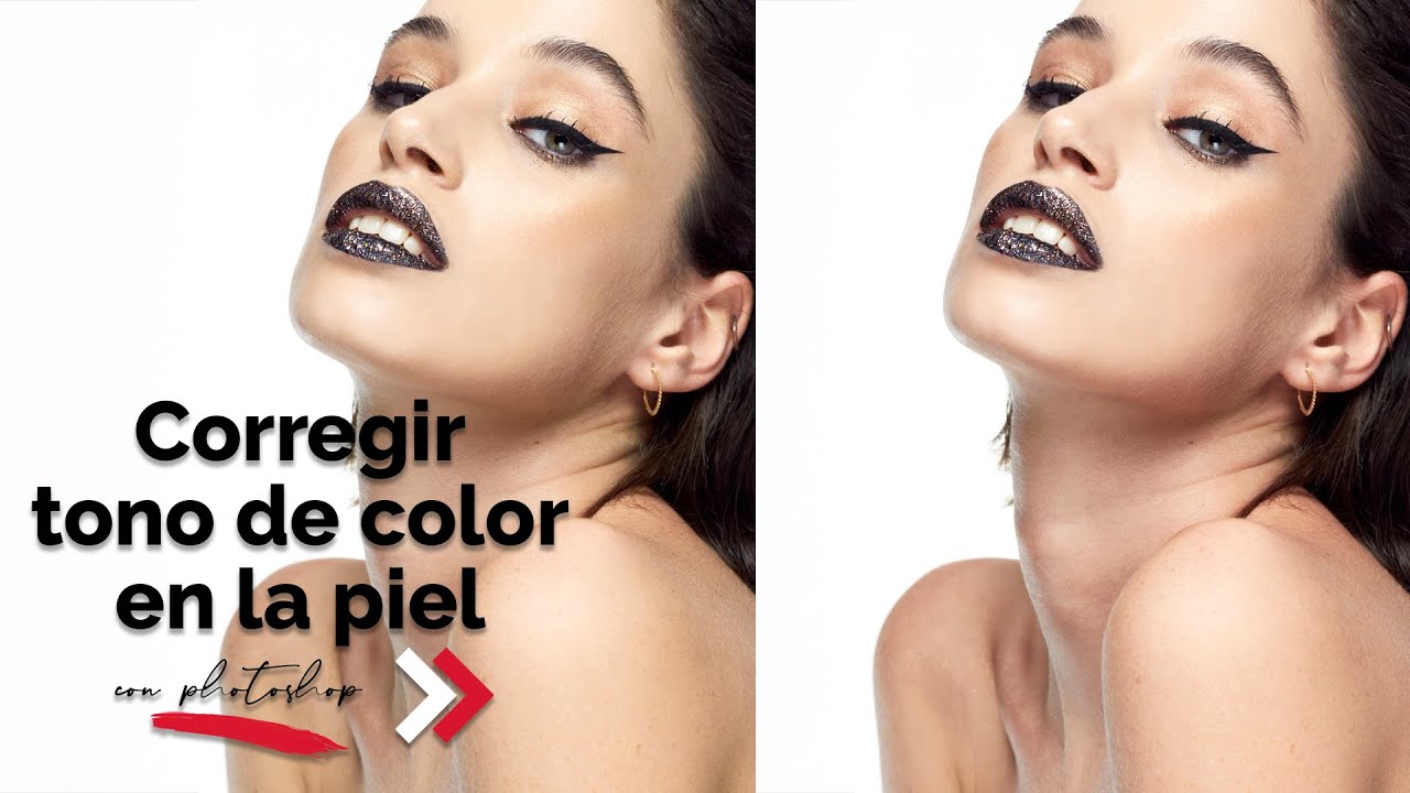 CÓMO MEJORAR TONO de COLOR de la PIEL con PHOTOSHOP 2020 | PIEL ...
