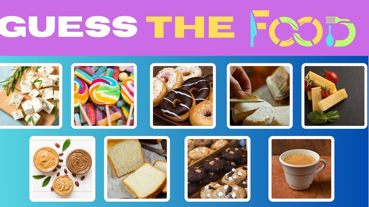 Guess the FOOD by its pictures 🍕🍟||guess the food 🤔||yours quiz - YouTube