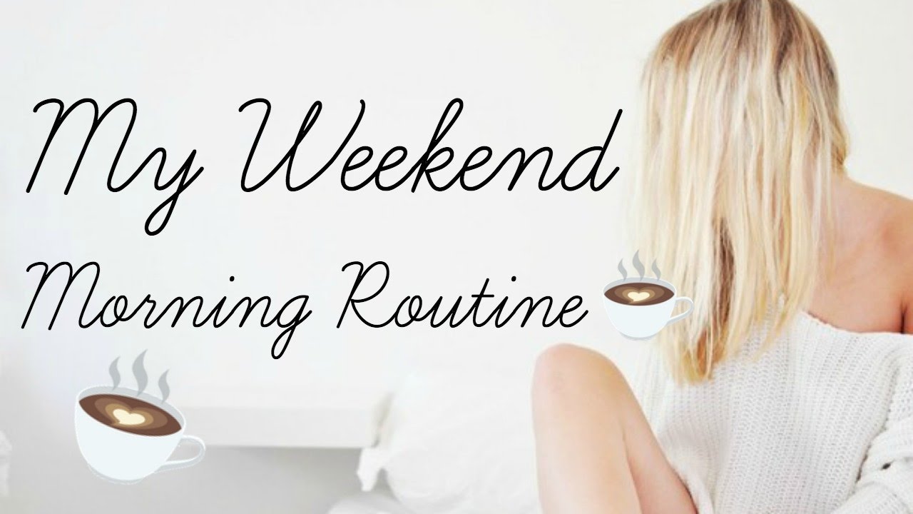 My weekend morning routine⎟Rutina de fin de semana - YouTube