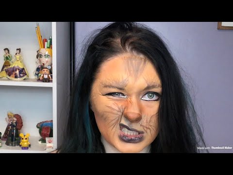 Transforming Myself Into a Lion: Animal Body Paint Series