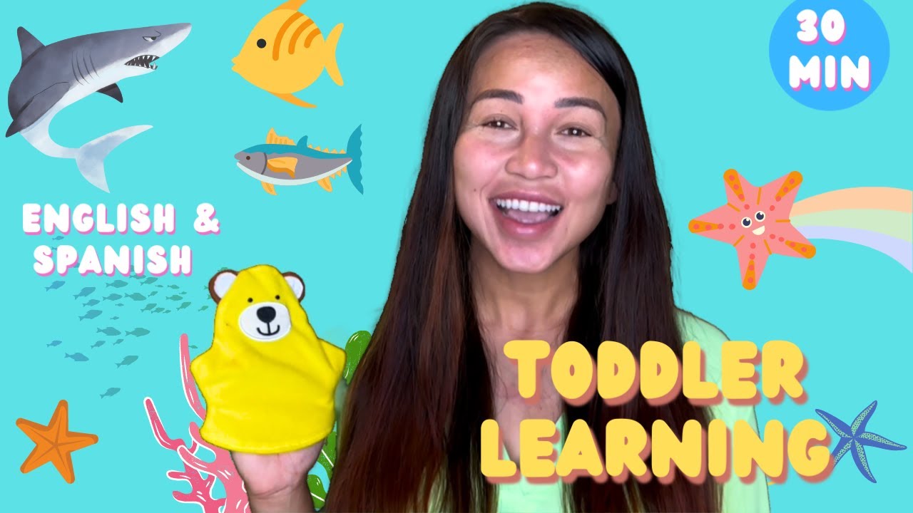 5 Little Fishies - Baby Learning, Songs for Littles, Spanish, Toddler ...