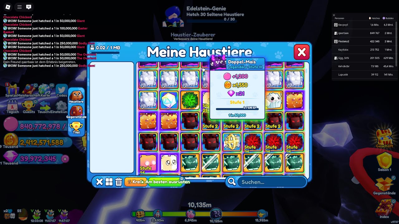 LIVE bgs infinity hatching the 100m egg - YouTube