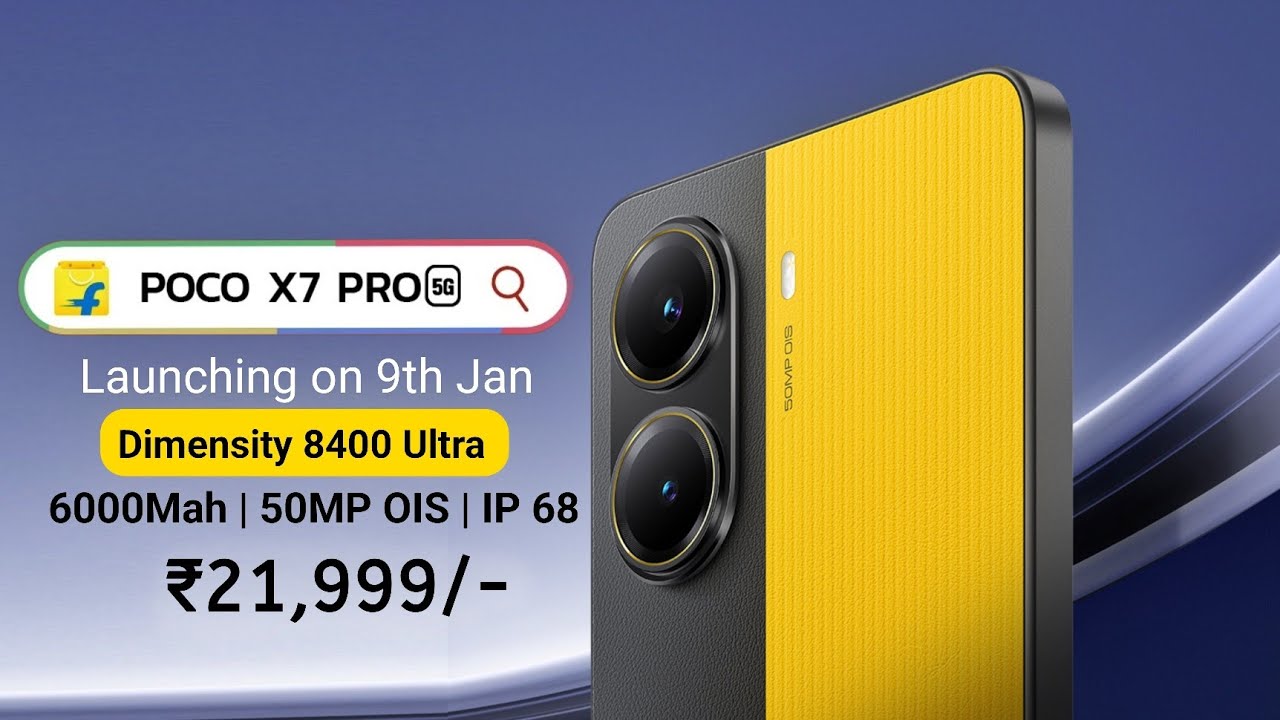 Poco X7 Pro Full Specs & Price in India | Poco X7 Pro Launch Date in ...