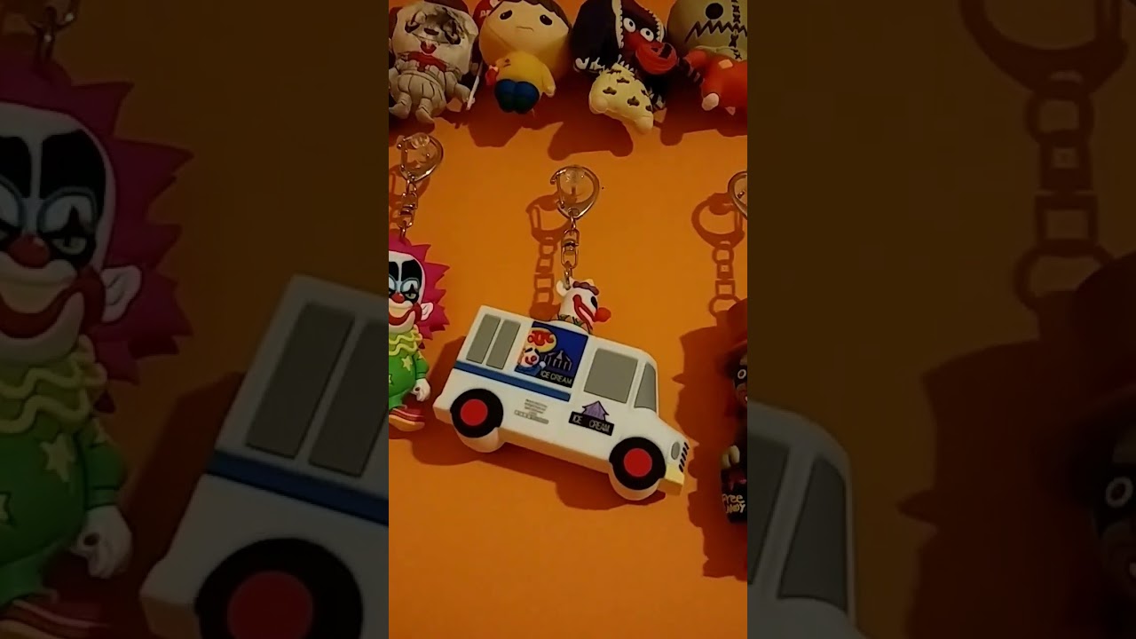 killer clowns from outer space rare JoJo ice cream truck keychain - YouTube
