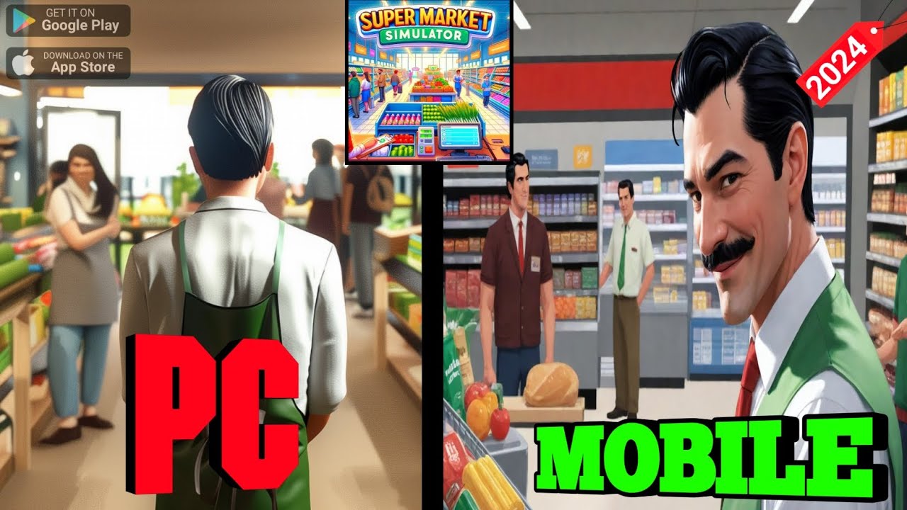 Supermarket Simulator Game On Android 2024 | Supermarket Simulator ...