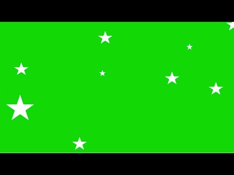 Falling Stars green screen effect 🌟 - YouTube