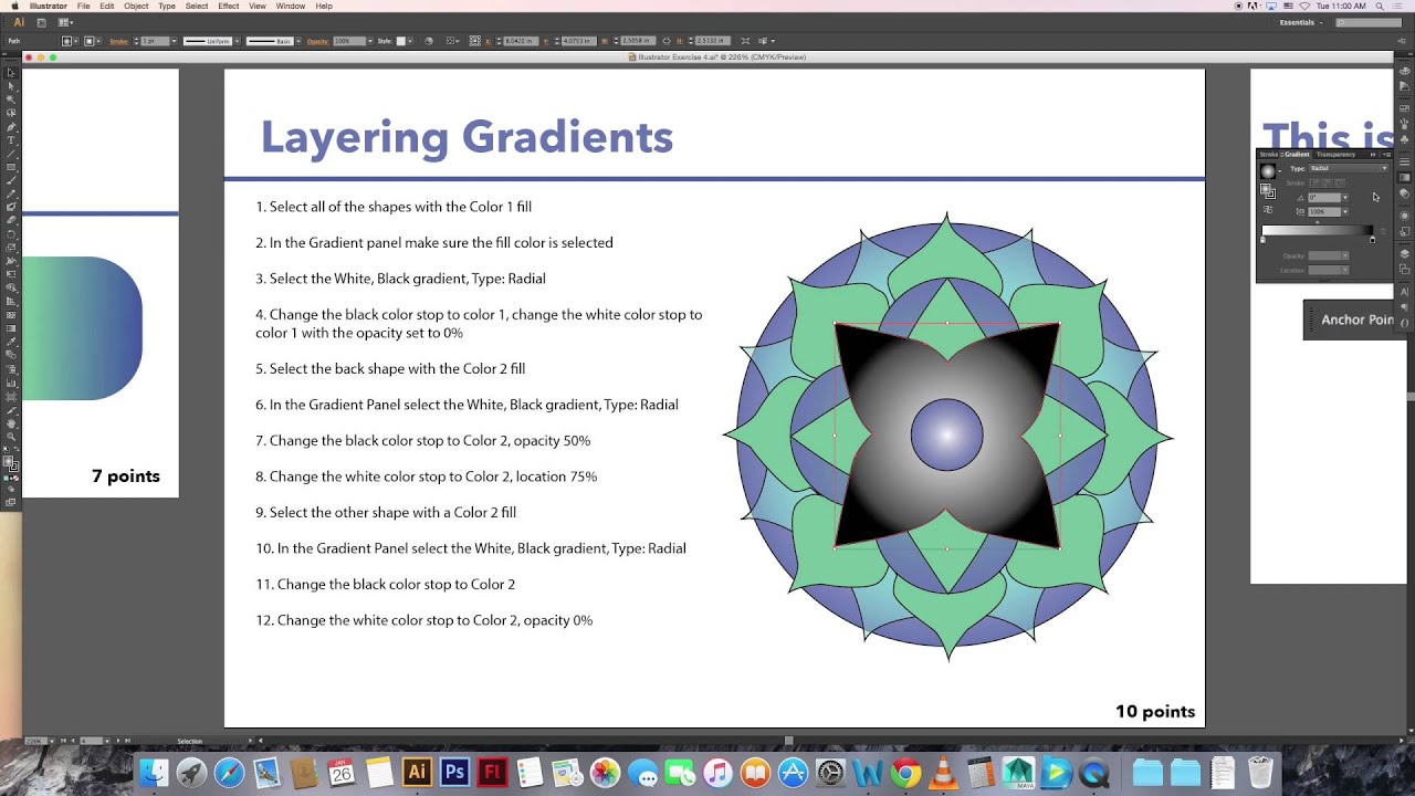 Adobe Illustrator Exercise 5 How-To - YouTube