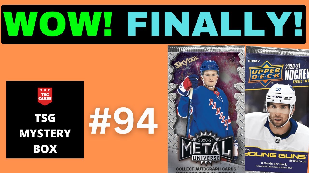 AMAZING!!! TSG MYSTERY BOX Ep. #94 - LOOSE HOCKEY CARD PACKS!! - YouTube