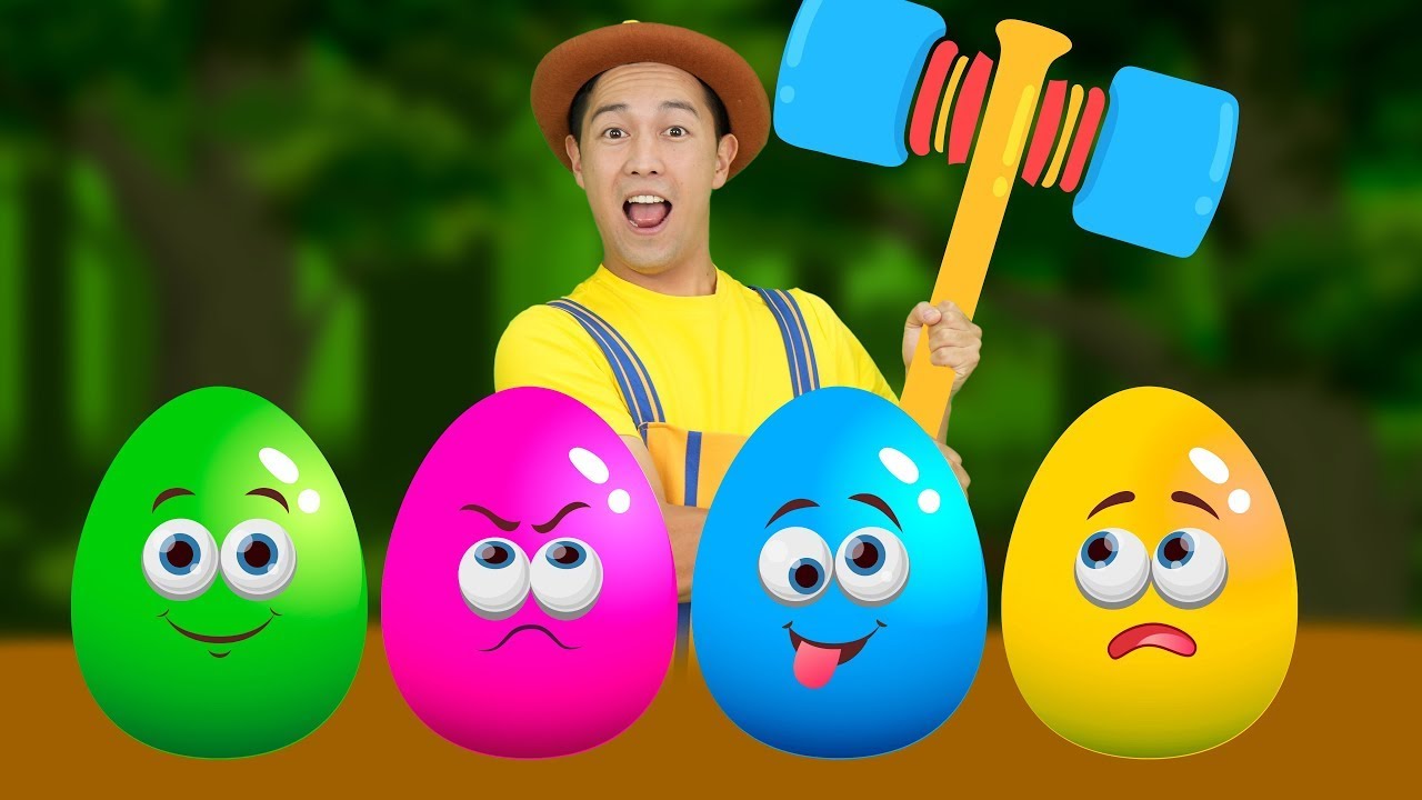 Surprise Eggs Kids Songs | Kiddo Galaxy | Nursery Rhymes - YouTube