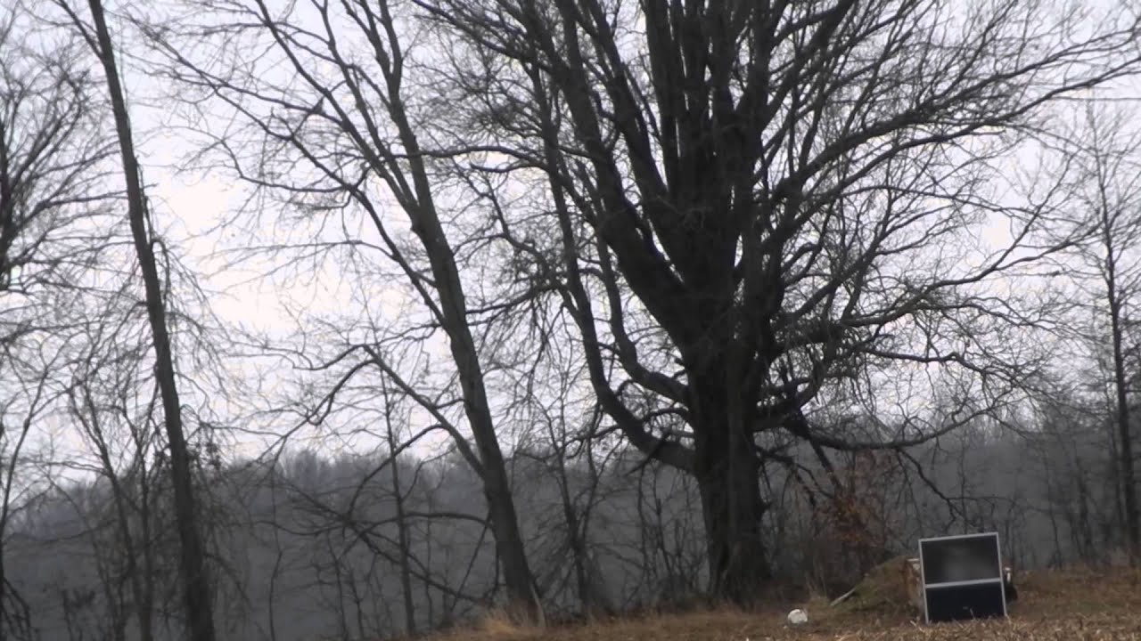 Old TV gets the Tannerite Treatment - YouTube