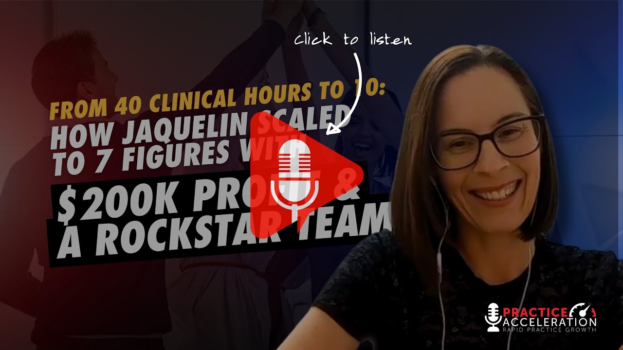 From 40 Clinical Hours to 10: How Jaquelin Scaled to 7 Figures With $200K Profit & a Rockstar ...