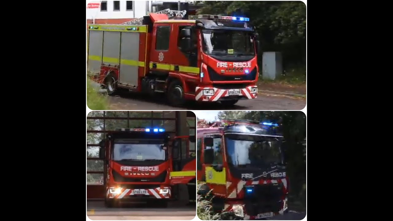 *DOUBLE PUMP TURNOUT!* DSFRS Wholetime and On call Pump turnout from ...