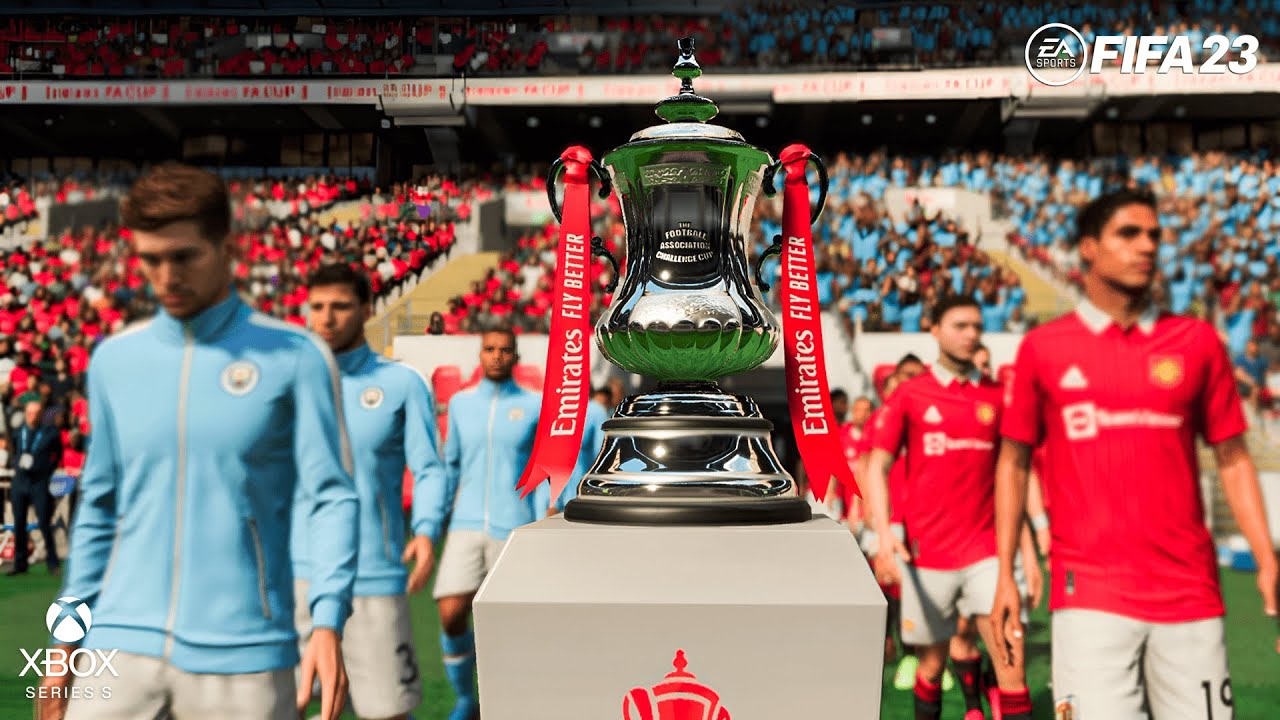 Manchester City x Manchester United | FA Cup - FIFA 23 [XBOX SERIES S ...